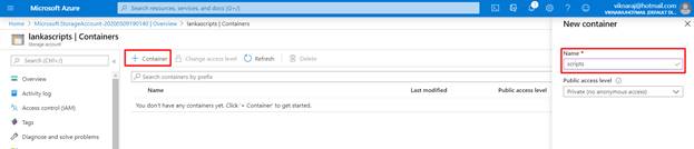Adding Custom Script Extension In Azure Virtual Machine